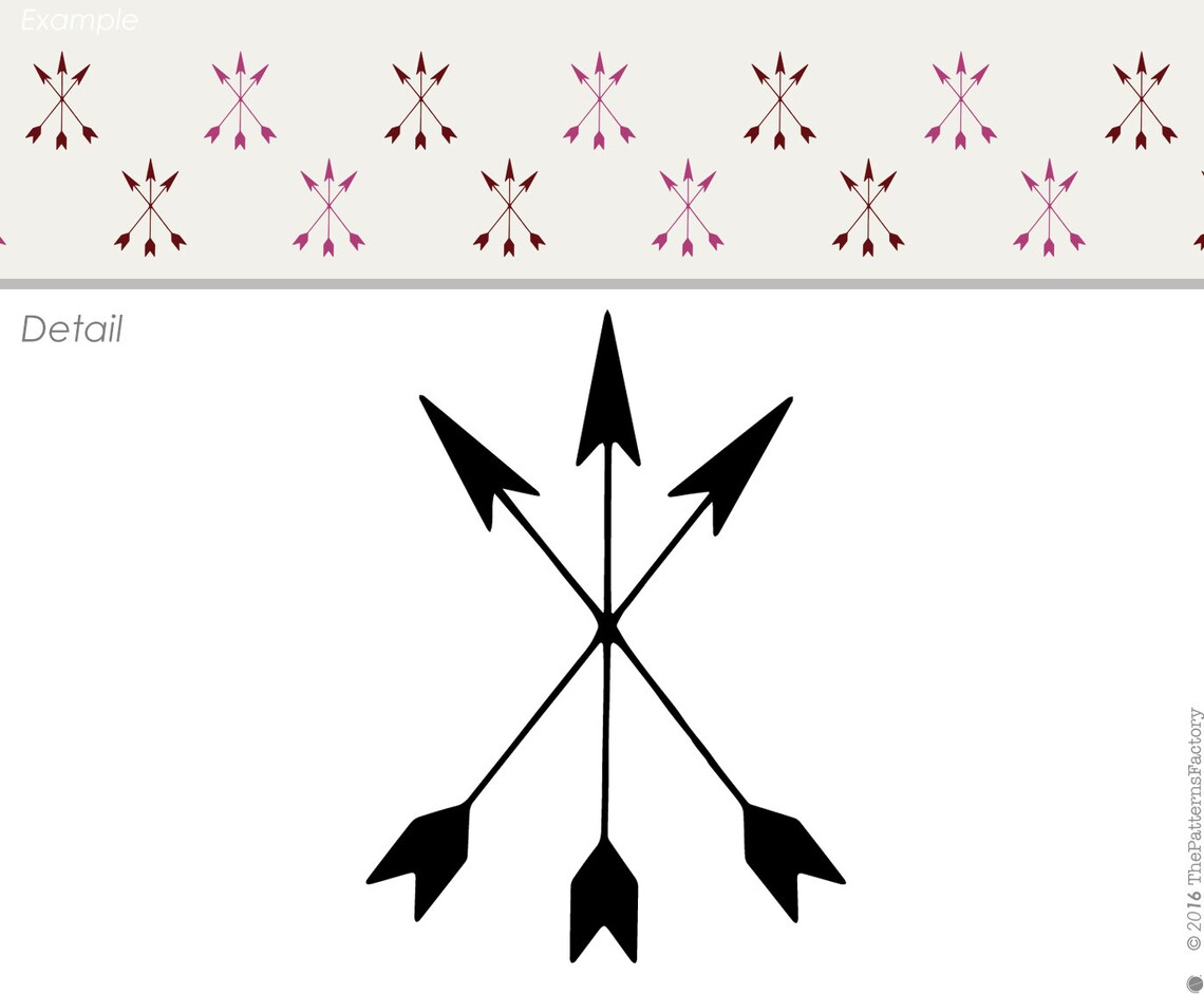 Triple Arrow Wall Decal / 3 Arrow Wall Sticker / 3 Tight - Etsy