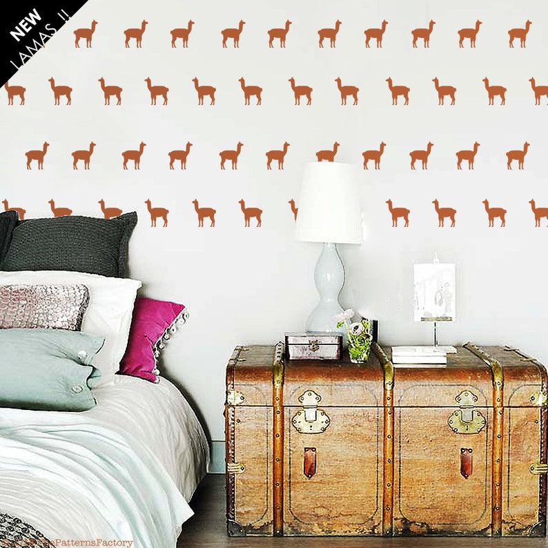 Lama Wall Decal / Lamas Decal / South America Deco / Lama - Etsy