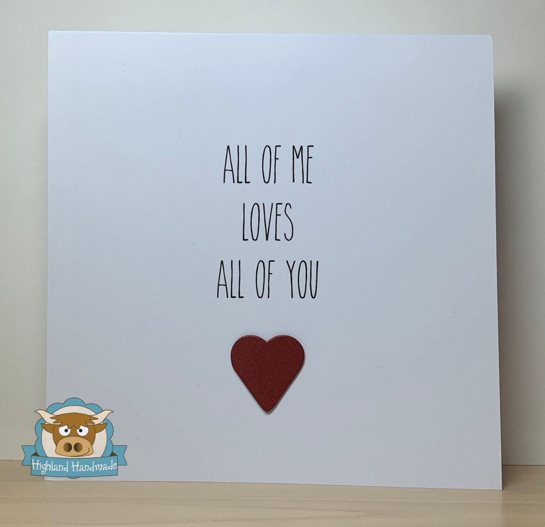 Rae Dunn Inspired Valentines Card / Wedding Card / Love Card / Handmade ...