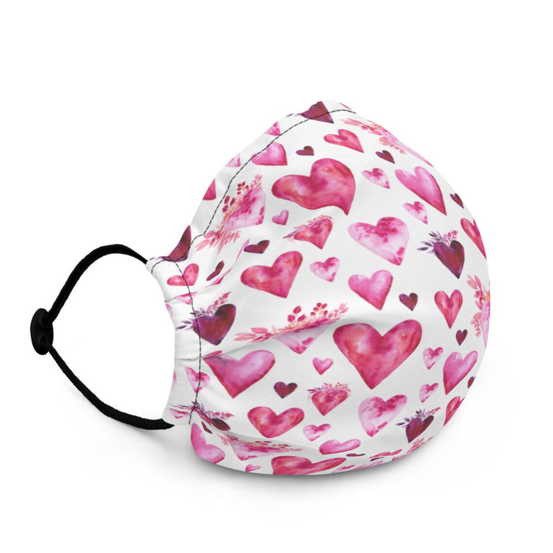 Valentine Hearts Mask - Etsy