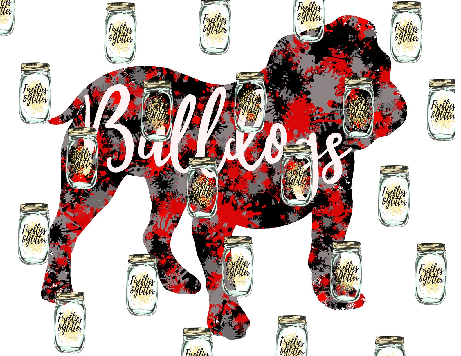 Georgia Bulldog Sublimation Design Georgia Sublimation - Etsy