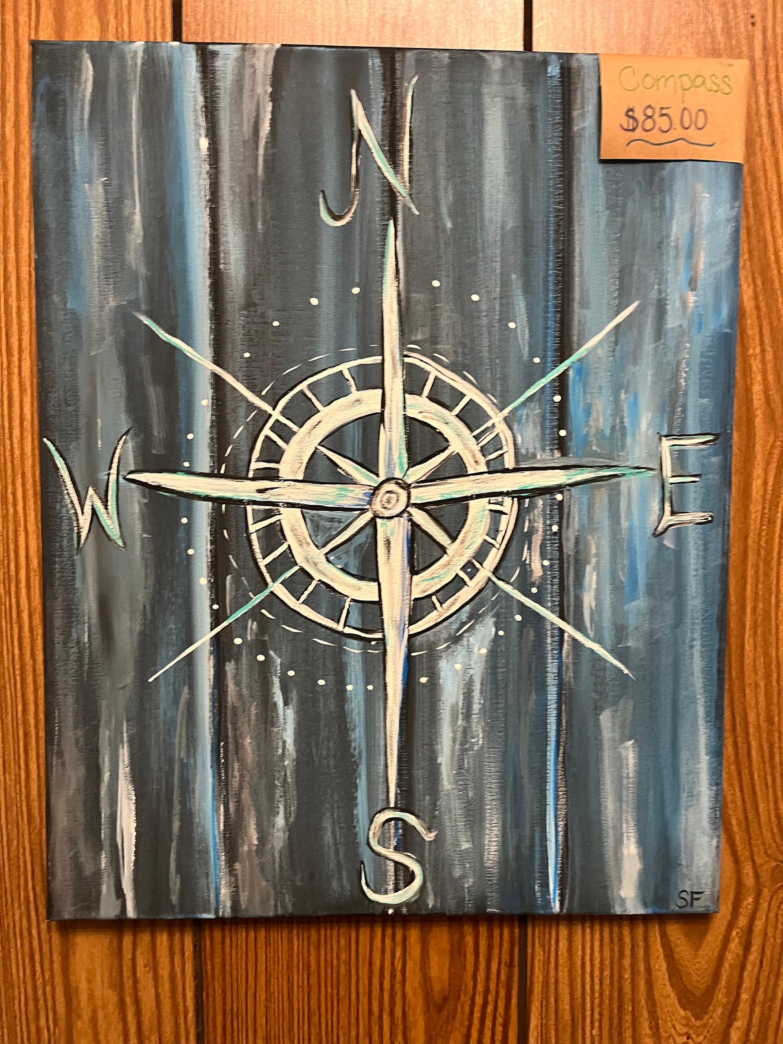 Compass Painting - Etsy