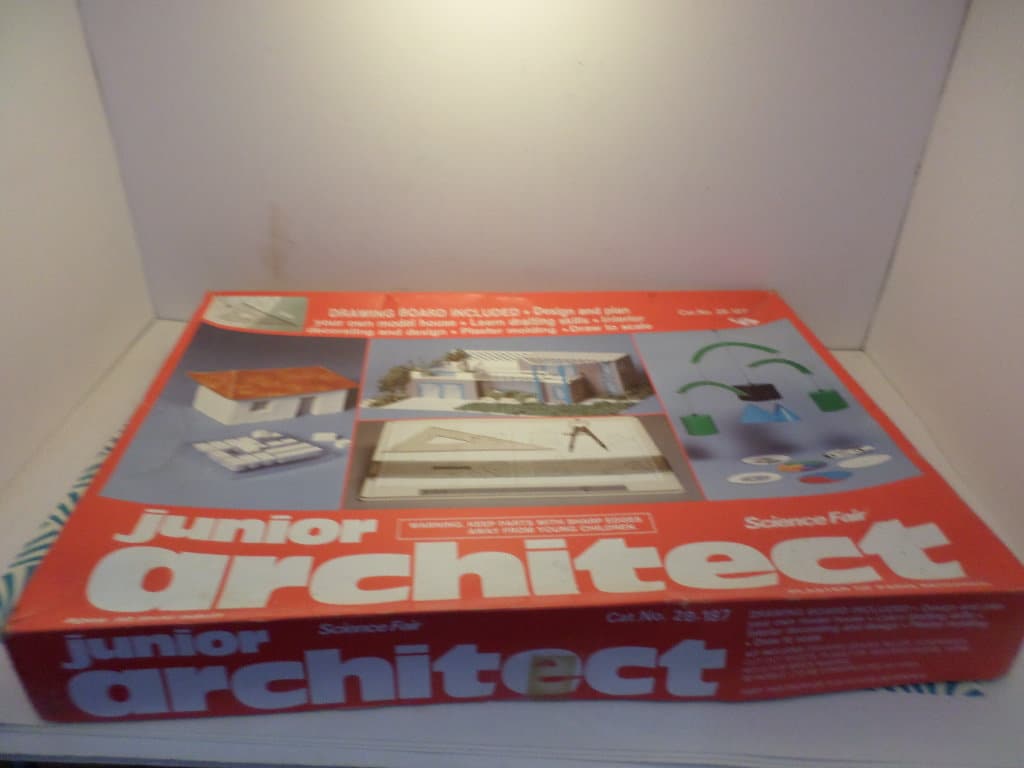 Vintage 90's Junior Architect kit Science Fair