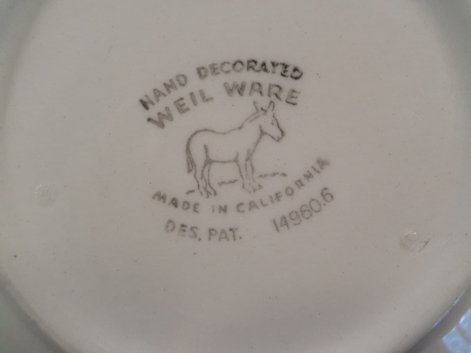 Weil Ware 50's California 12pc pottery Sushi Ramen Asian food place ...