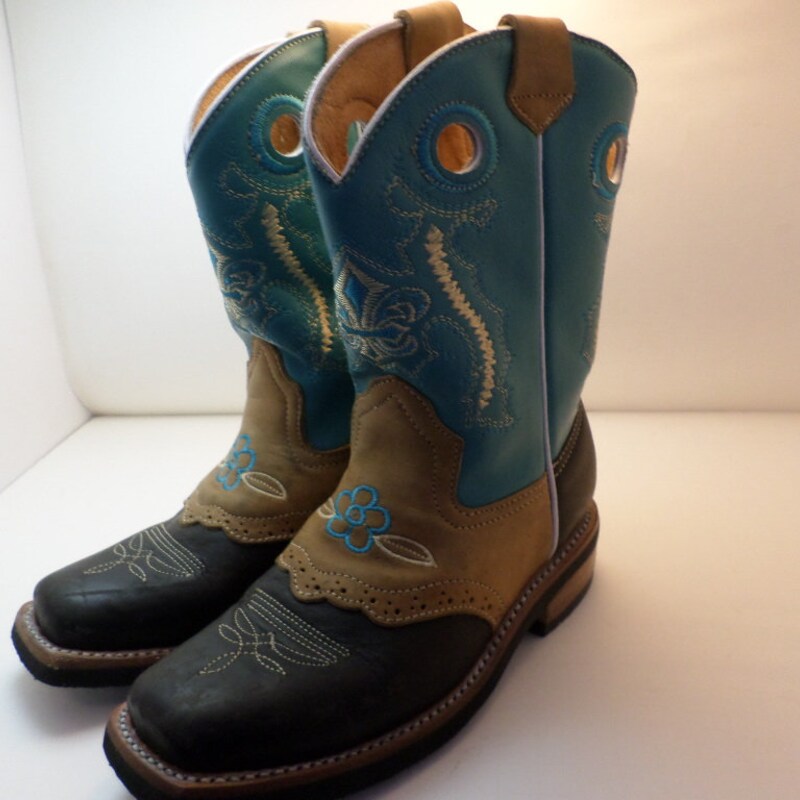 Girl Cowboy Boots - Etsy