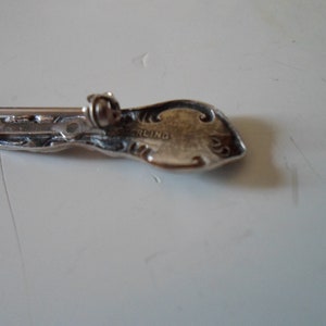 Vintage Sterling Silver Spoon Pin Brooch Salt Spoon Sterling Flatware ...