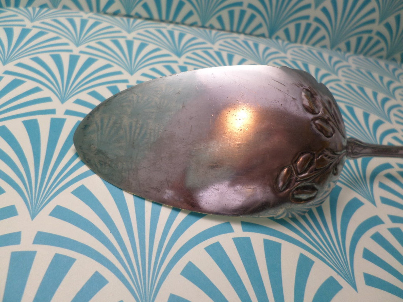 Antique Serving Piece Cake, Aspic, Gelatin Poppies Poppy Flowers ...