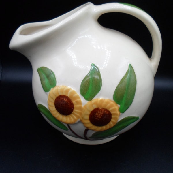Sunflower Pitcher - Etsy