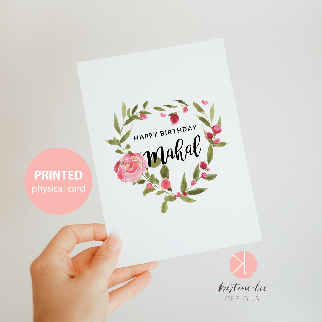 Tagalog Birthday Card, Happy Birthday Mahal, Mahal Kita, Card for ...