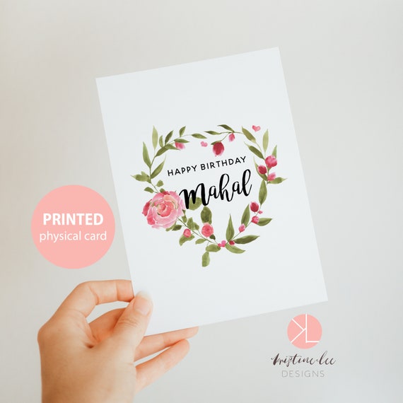 Tagalog Birthday Card, Happy Birthday Mahal, Mahal Kita, Card for ...