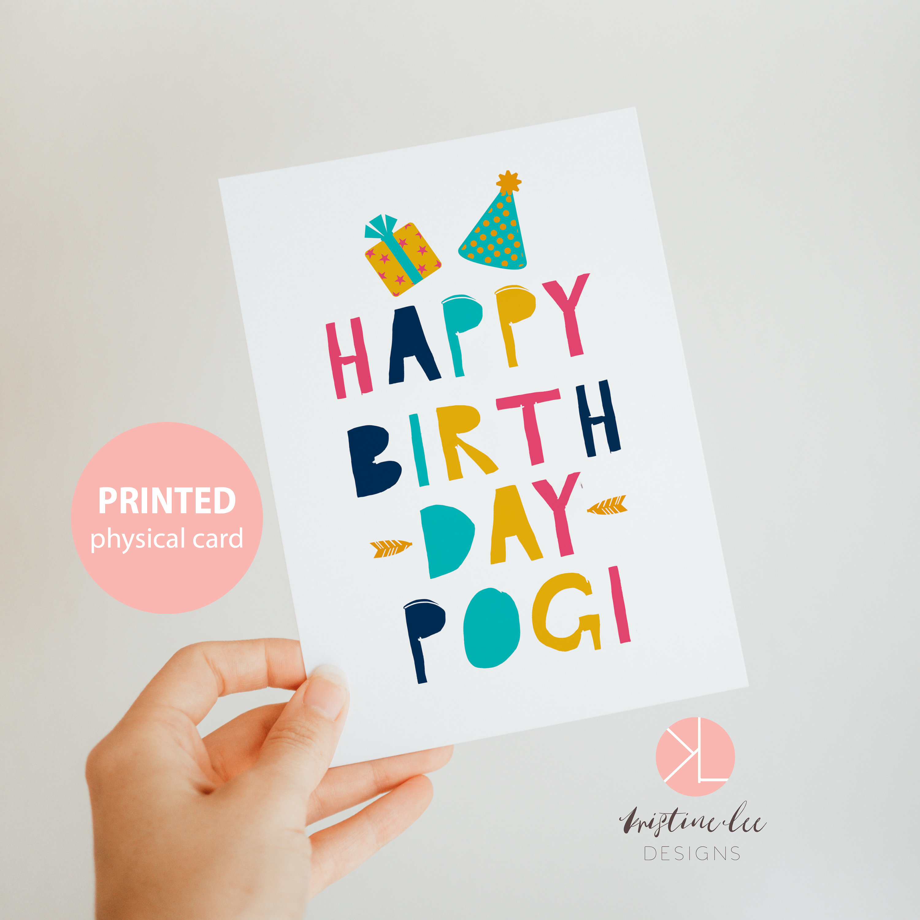 Filipino Birthday Card, Happy Birthday Pogi, Tagalog Card, Card for ...