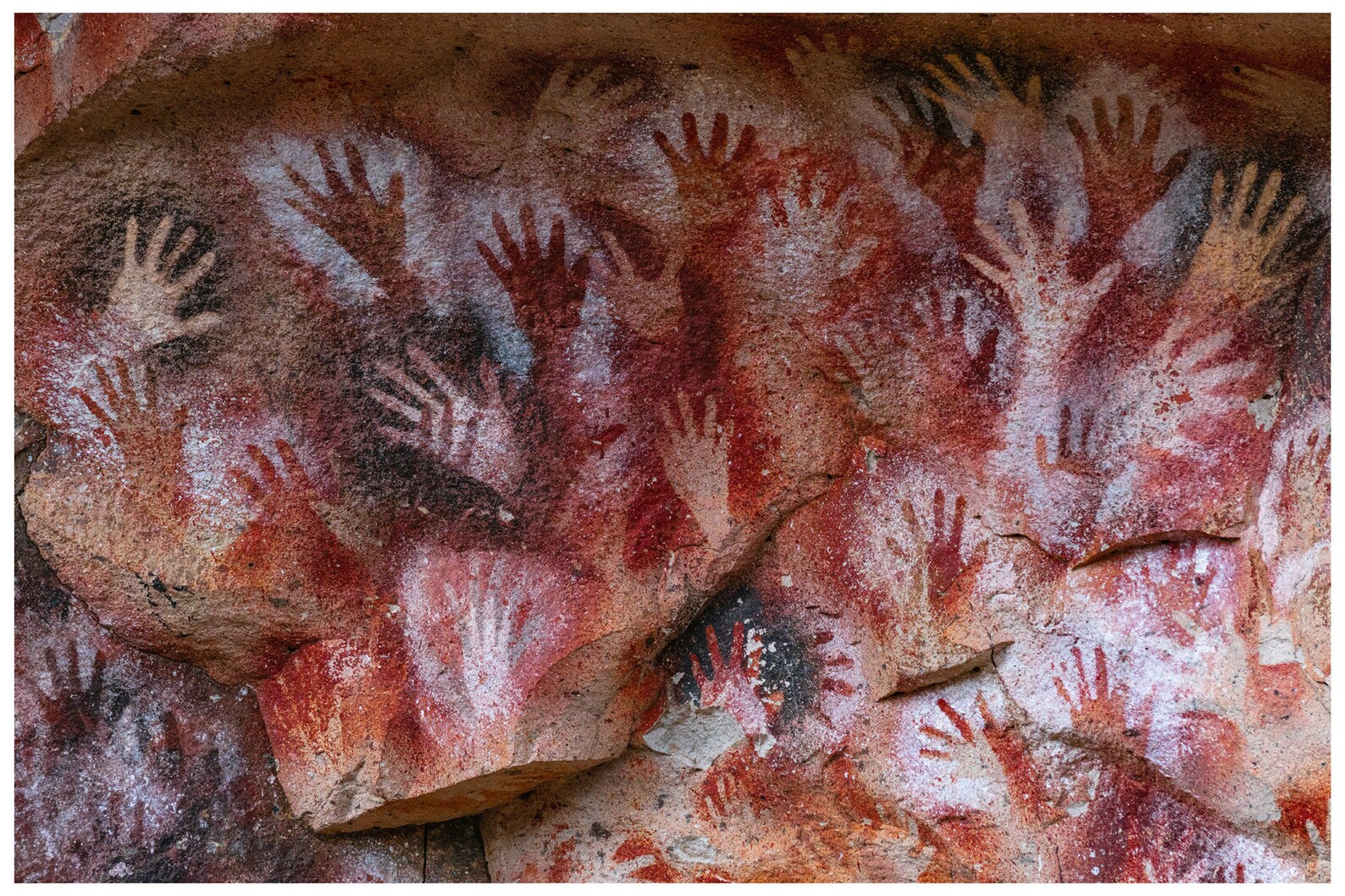 Patagonia - Cueva De Las Manos - Cave of the Hands | Photograph Size 35 ...