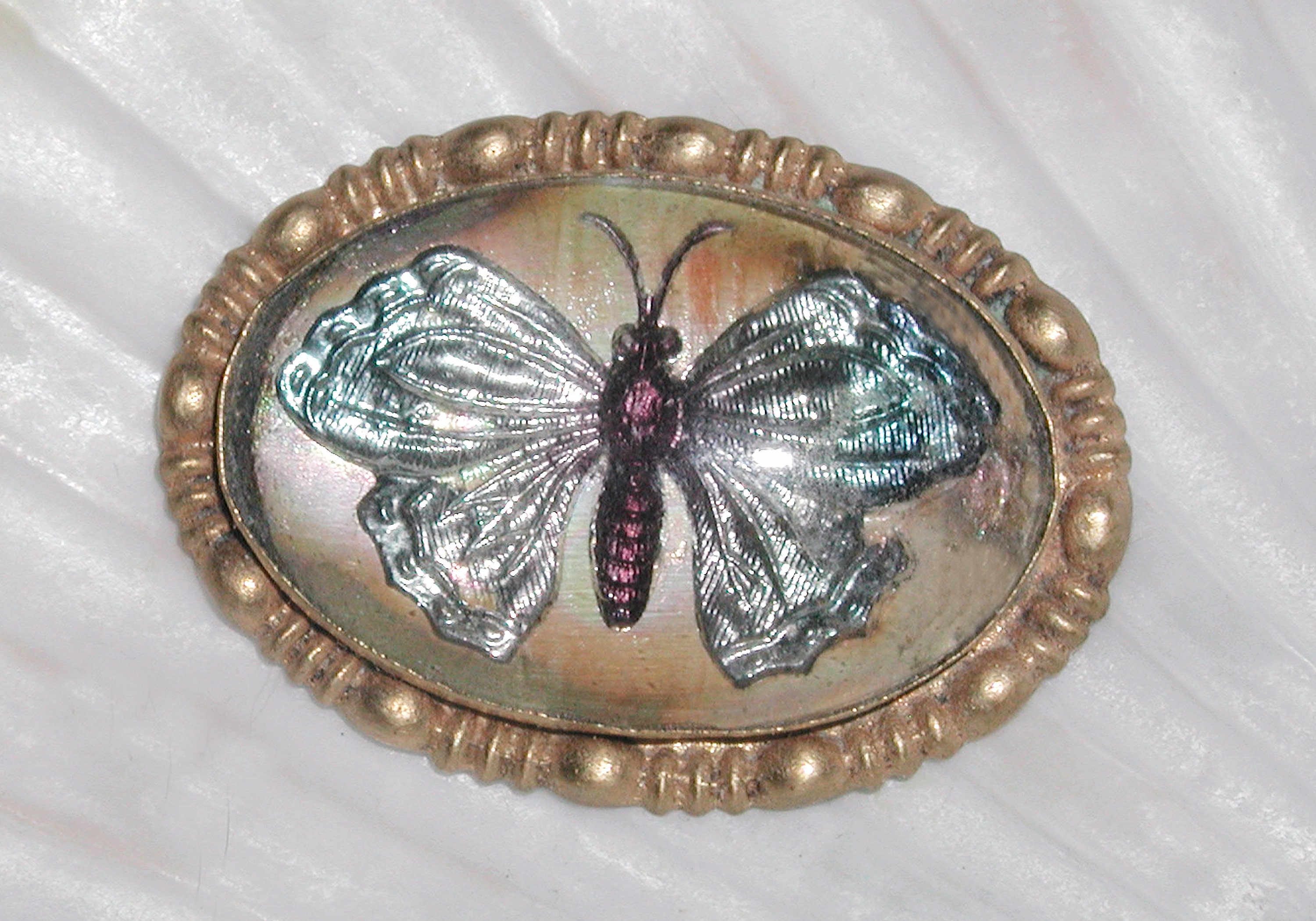 Beautiful Vintage Victorian Reverse Hand Painted Intaglio - Etsy