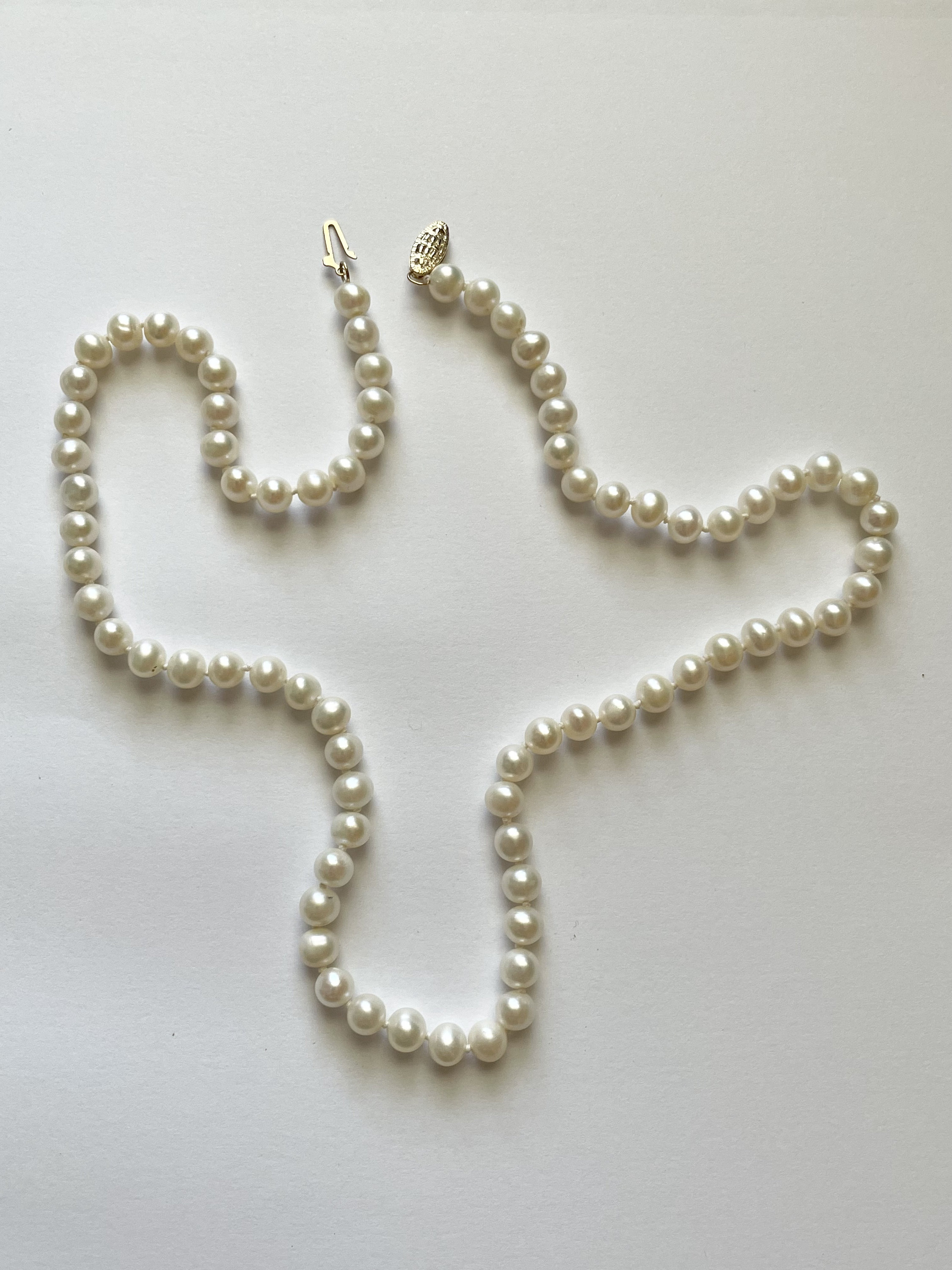 Jacmel Mauritius JCM Large Black Pearl Necklace and Bracelet Set 14k ...