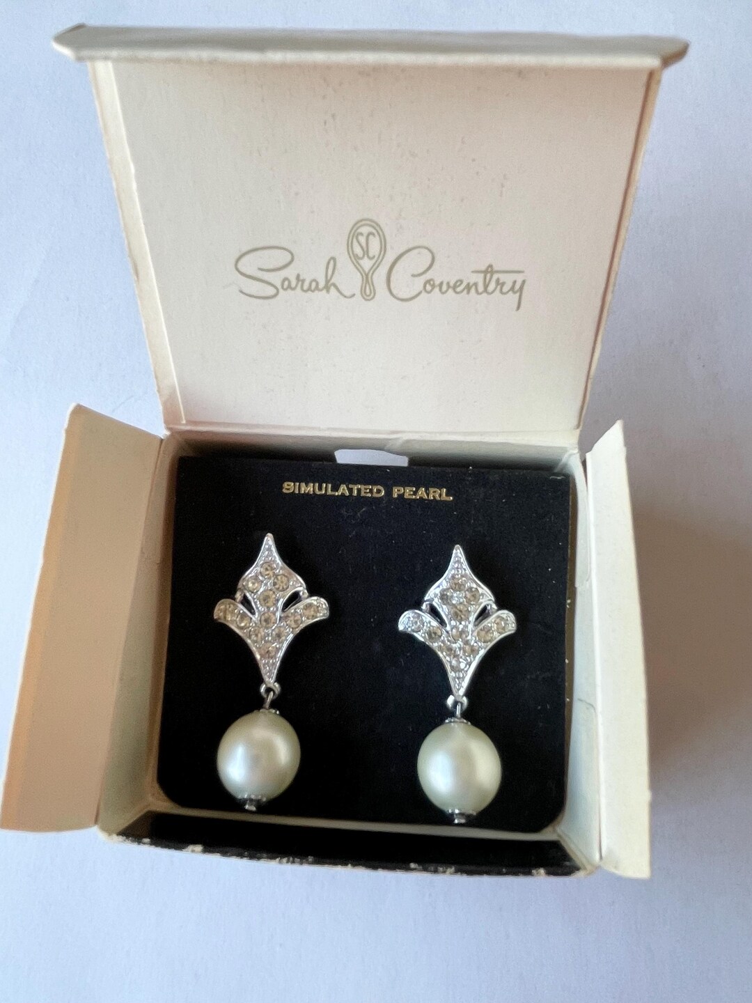 Vintage Sarah Coventry Persian Princess Clip Earrings Unused in Box - Etsy