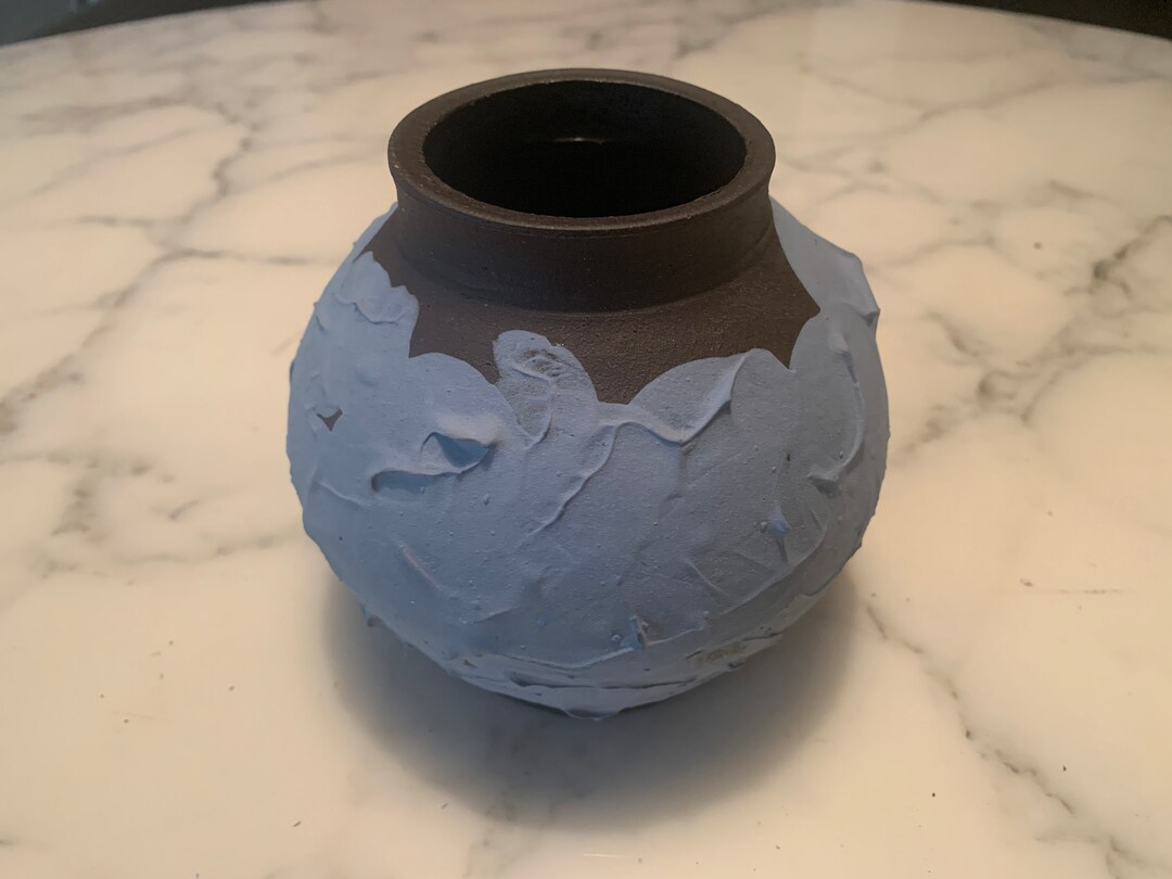 Moon Jar With Slip - Etsy