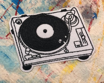Record Player Patch - Etsy