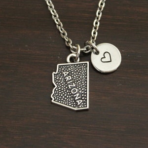 Arizona Necklace - AZ Necklace - Arizona Jewelry - AZ Jewelry - Arizona ...