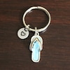 Diamond Art Flip Flop Keychain - Etsy
