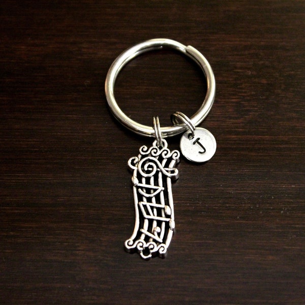 Music Keychain - Etsy