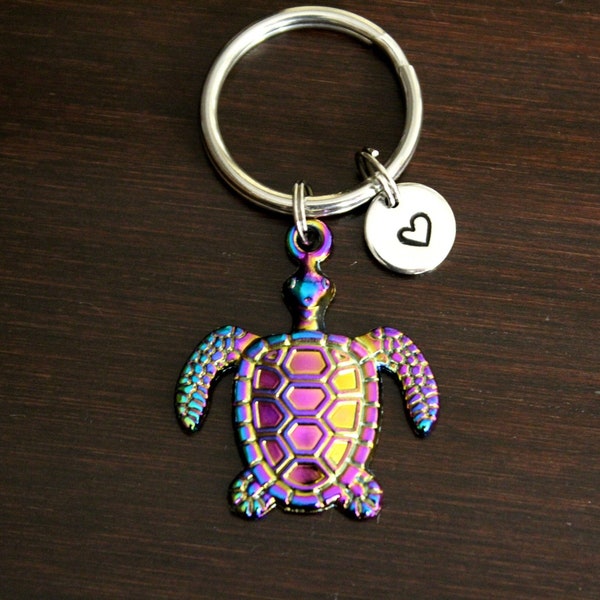 Turtle Key Ring - Etsy