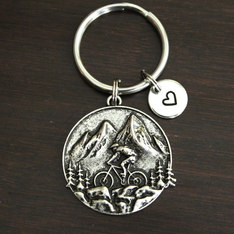 Bicycle Keychain - Etsy
