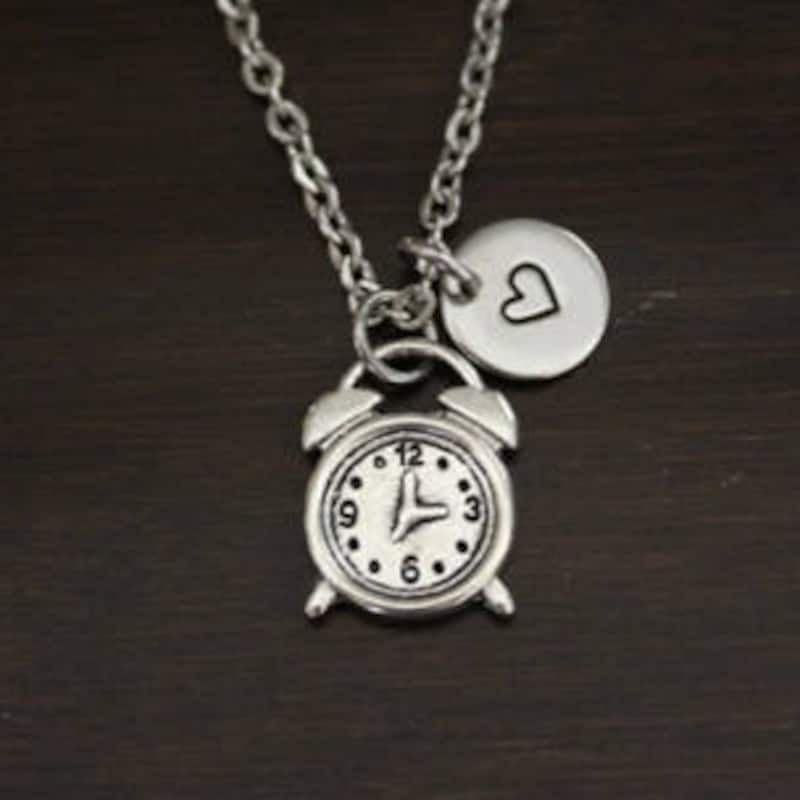 Clock Necklace - Etsy