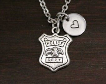 Police Nypd Shield Necklace - Etsy