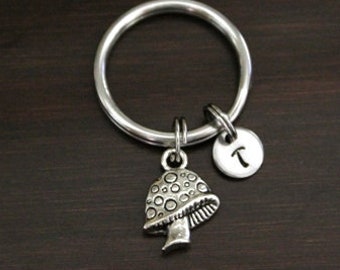Mushroom keychain | Etsy