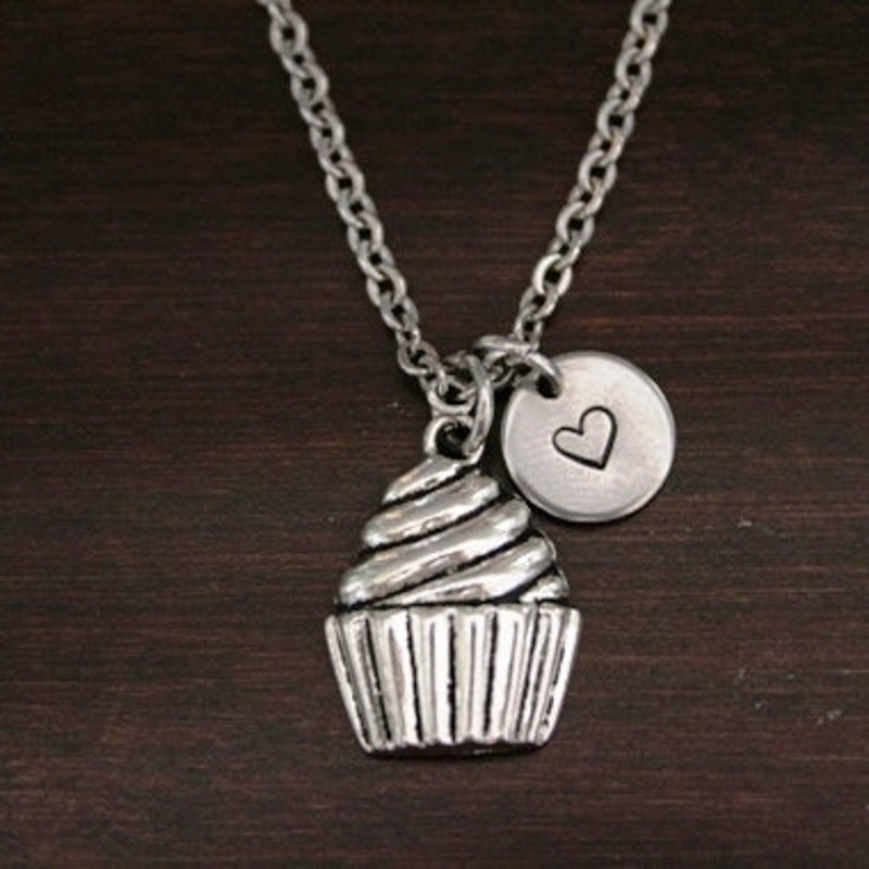 Cupcake Necklace - Etsy