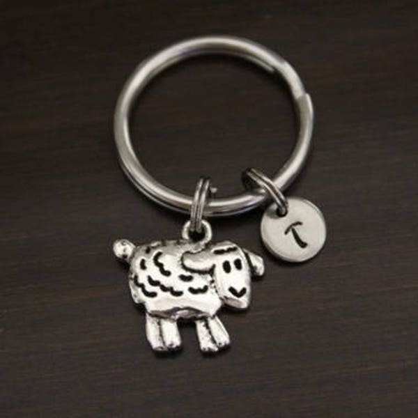 Sheep Keychain - Etsy