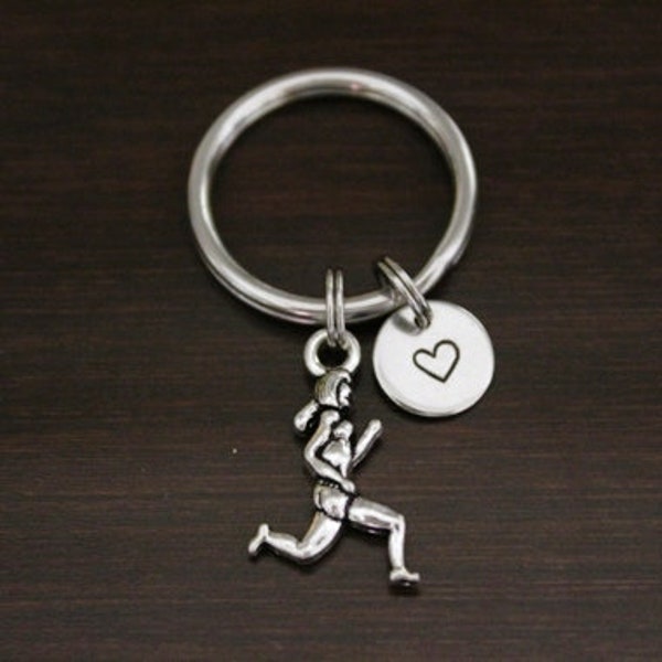 Runner Keychain - Etsy