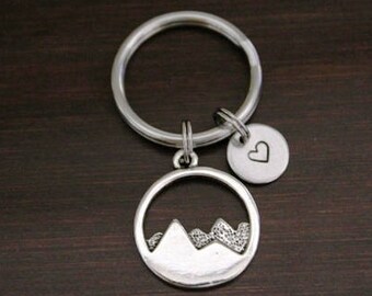 Nature keychain | Etsy