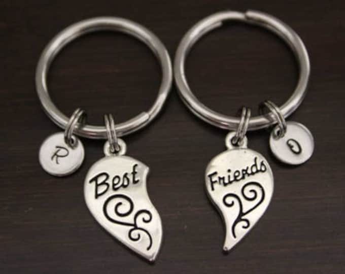 SALE - Set of 2 No Matter Where Keychain, Partner in Crime Keychain ...