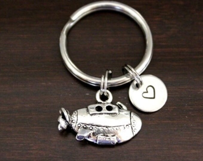 Submarine Key Ring/ Keychain / Zipper Pull - Submarine Lover - Captain ...