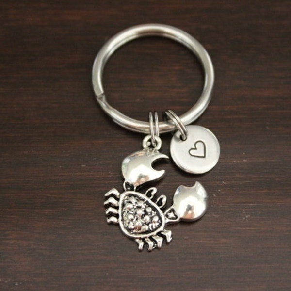 Crab Keychain - Etsy