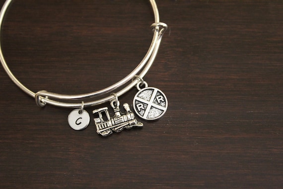 Train Bangle Train Bracelet Train Charm Train Lover | Etsy