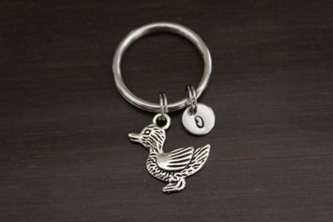 Duck Key Ring/ Keychain / Zipper Pull - Duck Gift - Duck Lover - Water ...