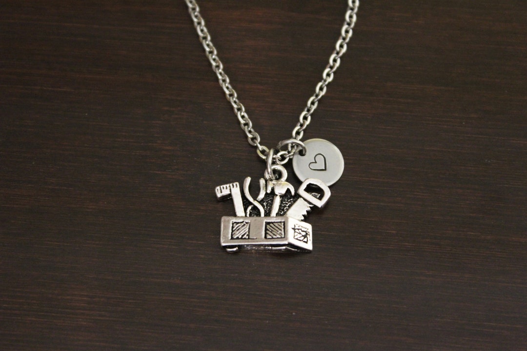 Toolbox Necklace - Toolbox Jewelry - Tool Necklace - Tool Jewelry ...