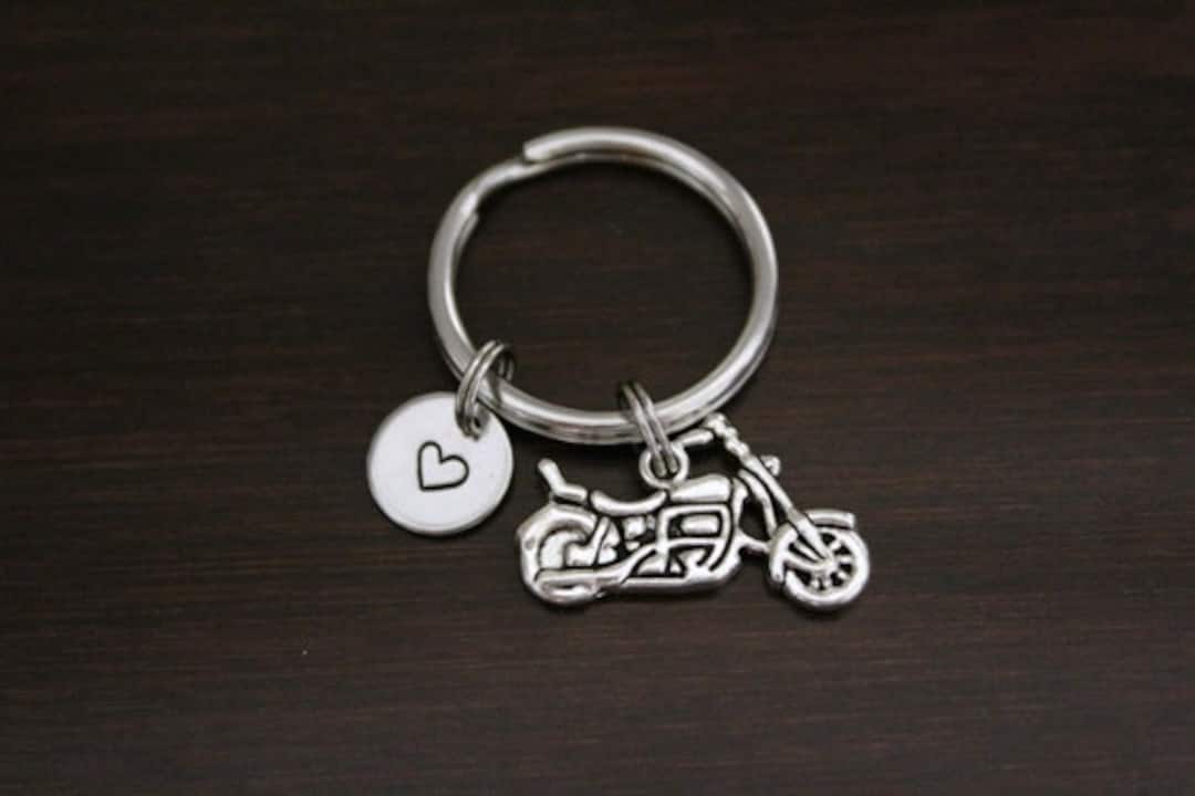 Motorcycle Key Ring/ Keychain / Zipper Pull Adventure Lover Bike Lover ...