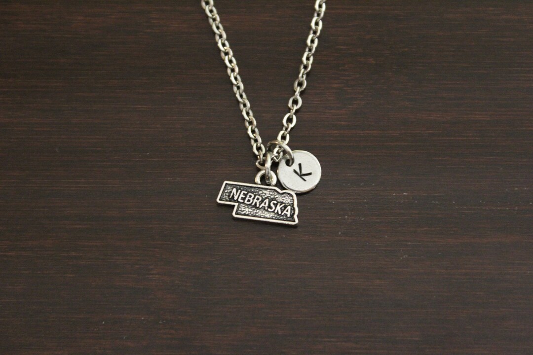 Nebraska Necklace - NE Necklace - Nebraska Jewelry - NE Jewelry ...