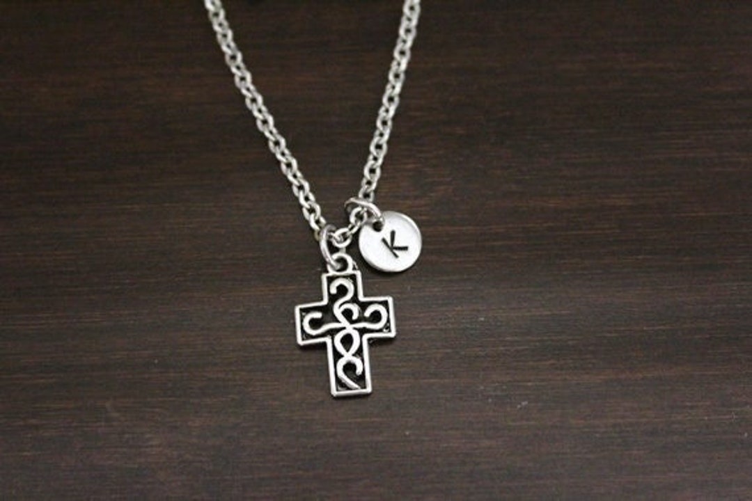 Cross Necklace - Cross Jewelry - Pastor Gift - Pastor Necklace - Faith ...