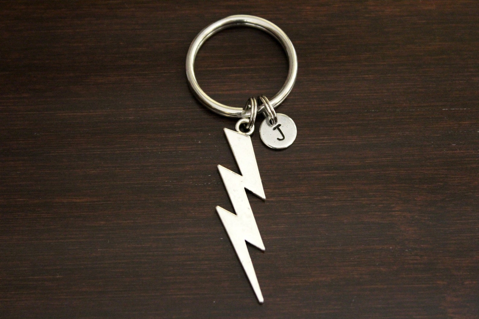Lightning Bolt Key Ring/ Keychain / Zipper Pull Lightning - Etsy