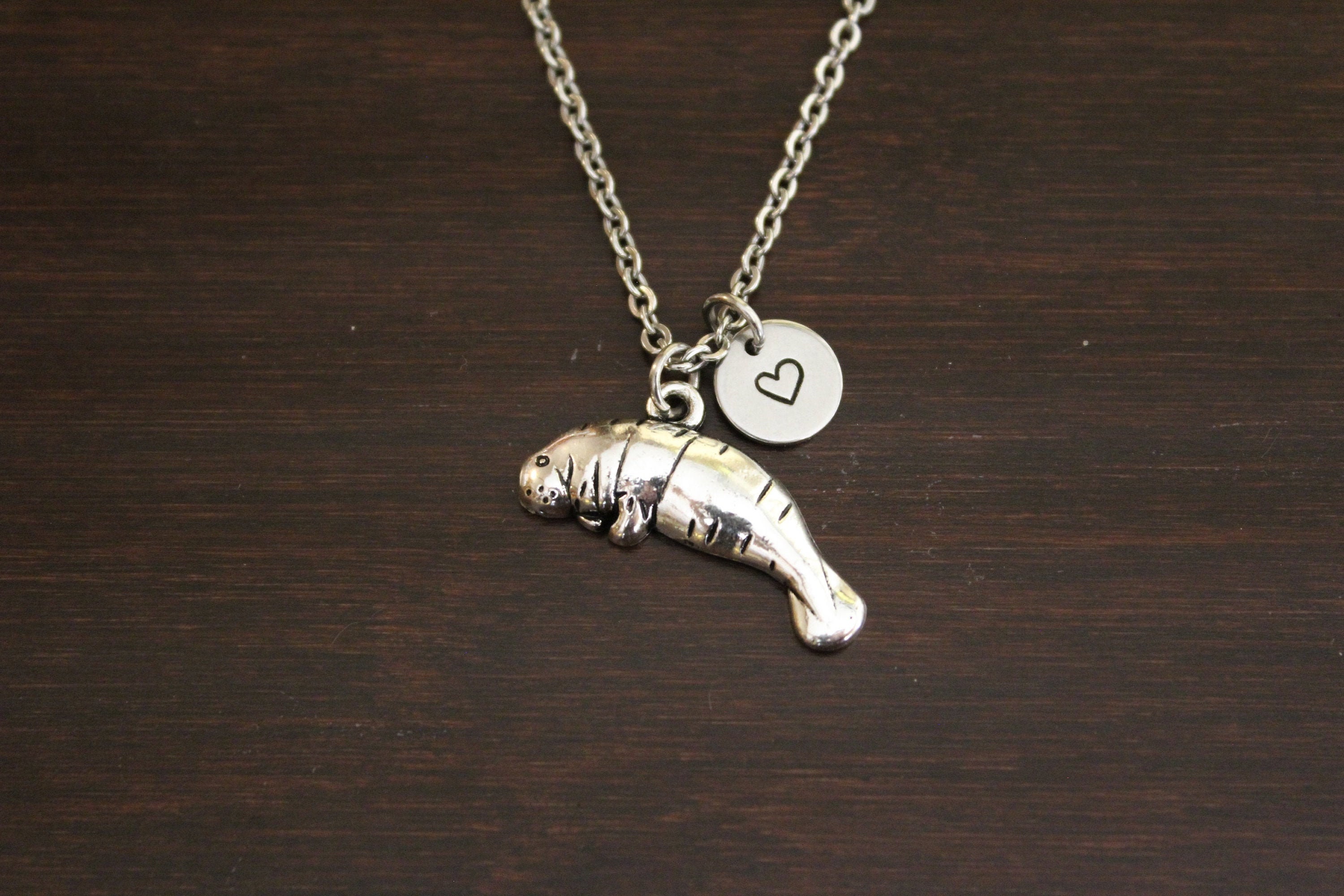 Manatee Necklace Manatee Jewelry Manatee Gift Animal | Etsy