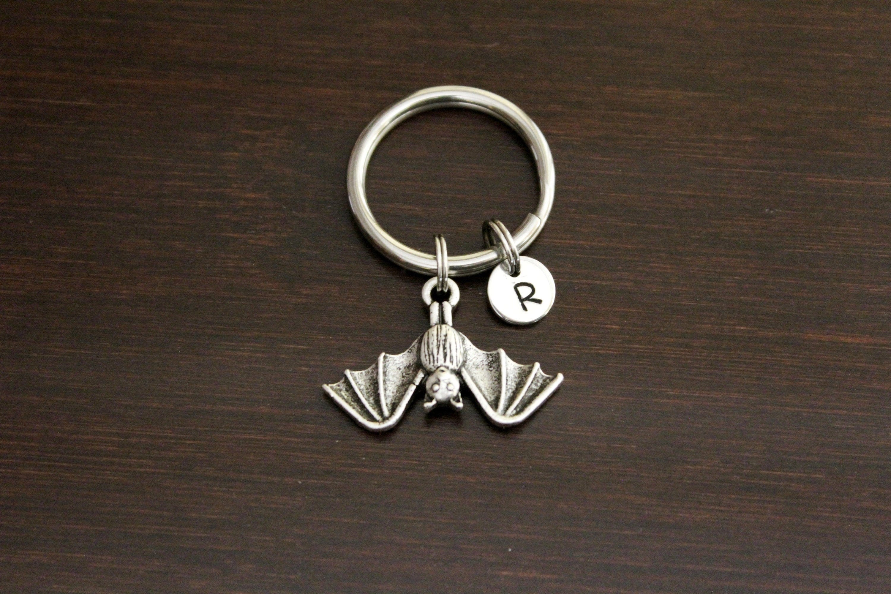 Bat Key Ring/ Keychain / Zipper Pull Bat Charm Bat Lover - Etsy