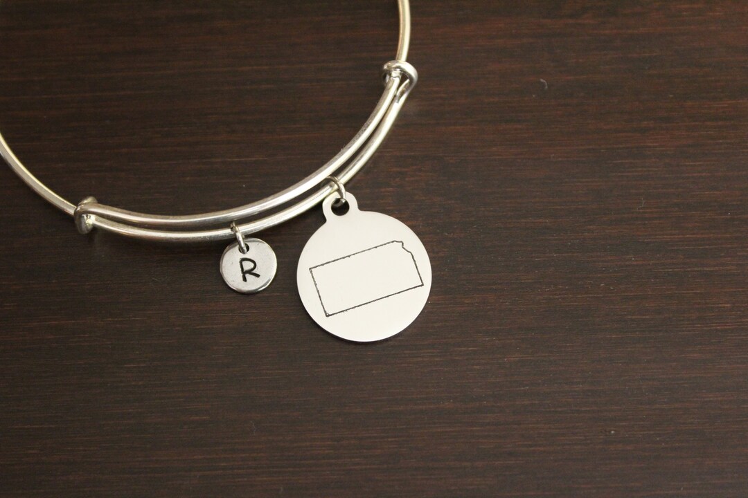 Kansas Bangle Kansas Jewelry Kansas Lover KS Bangle KS Jewelry Home ...