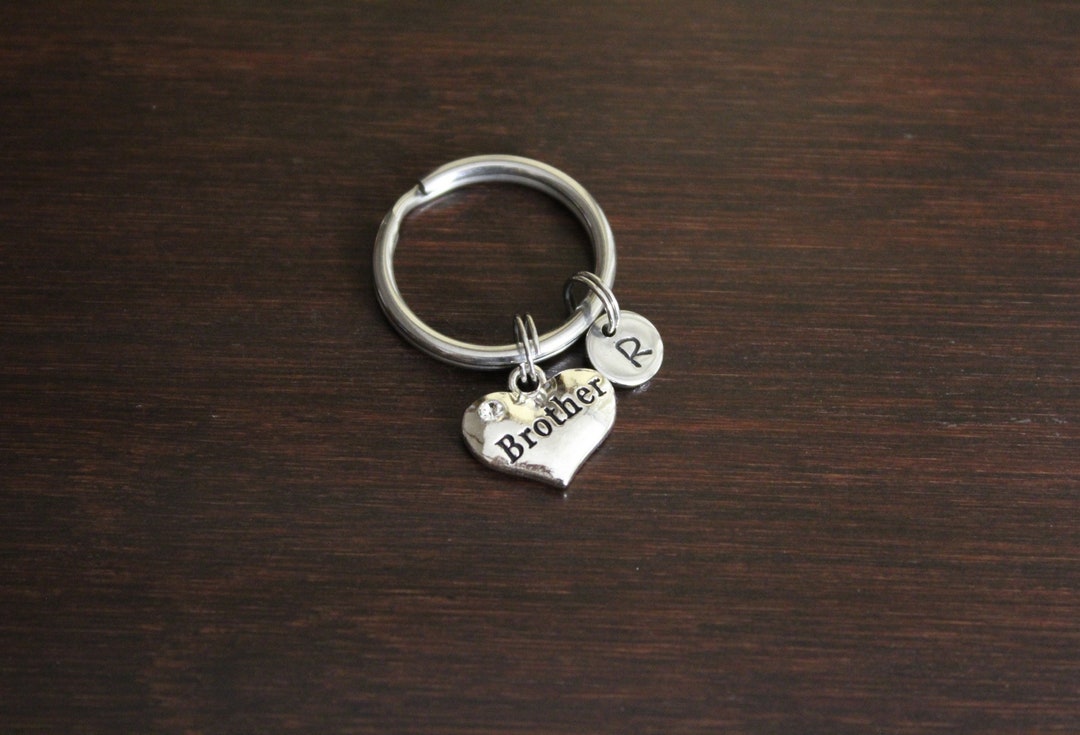 Brother Key Ring/ Keychain / Zipper Pull-brother Gift - Brother ...