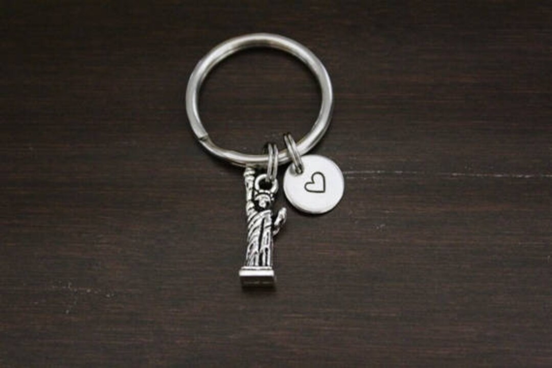 Statue of Liberty Key Ring/ Keychain / Zipper Pull - Statue of Liberty ...