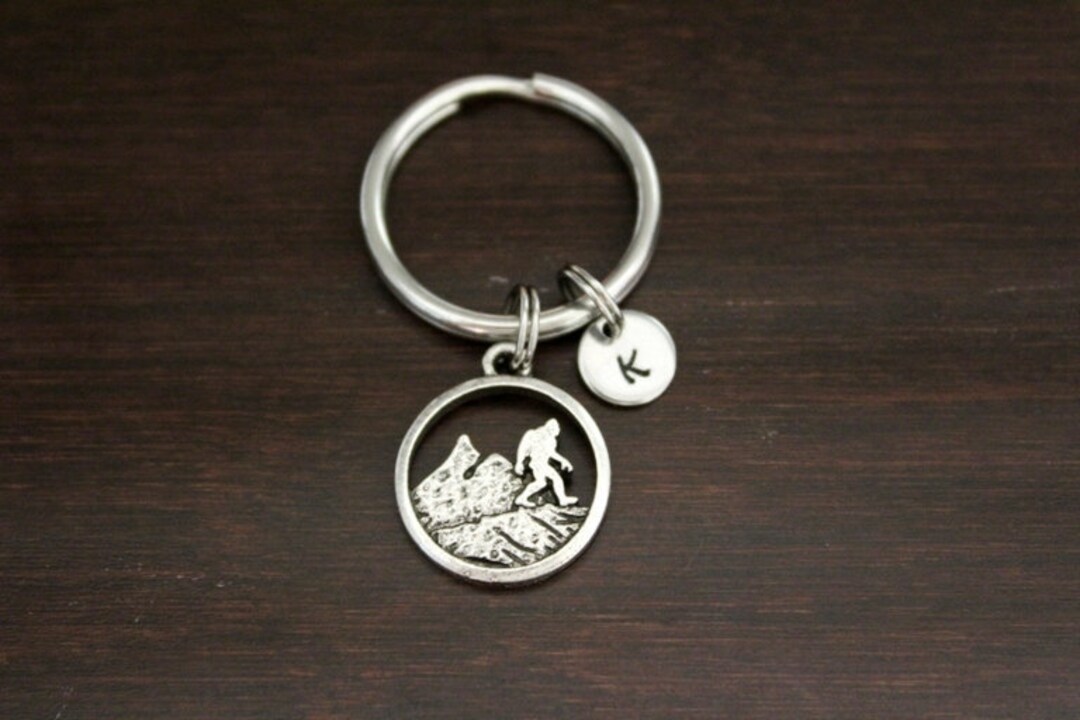 Sasquatch Key Ring/ Keychain / Zipper Pull - Sasquatch Keychain - Yeti ...