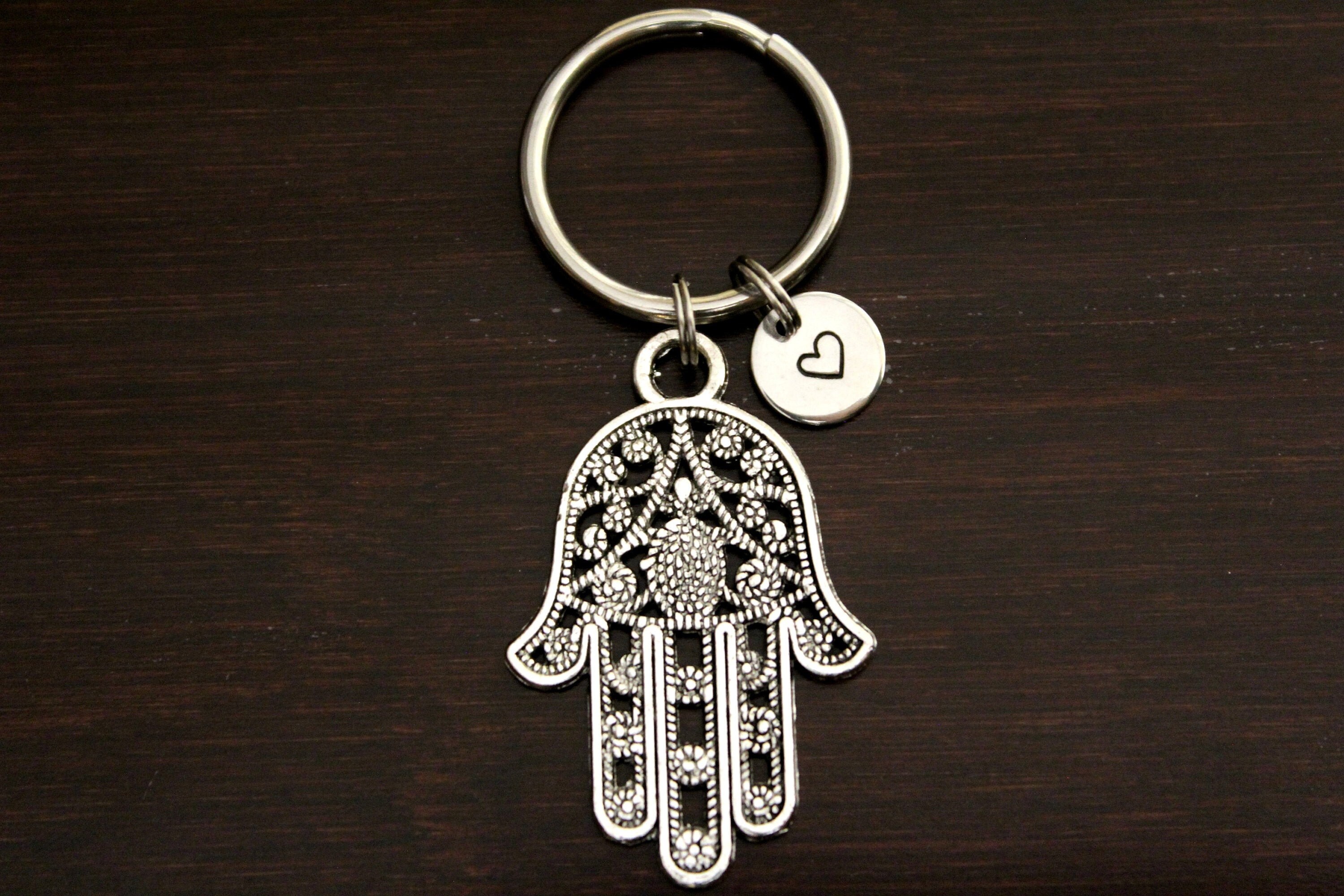 LARGE Hamsa 2 Key Ring/ Keychain / Zipper Pull Hamsa Hand | Etsy